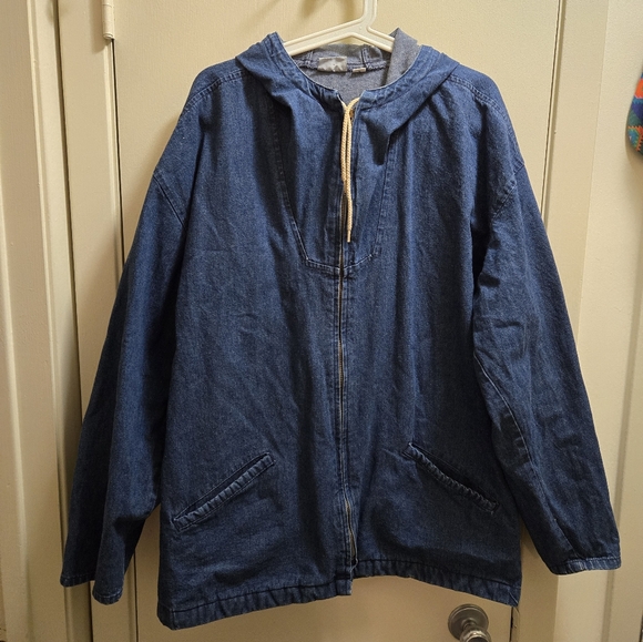 Jackets & Coats | Vintage King Louie Pro Fit Denim Hoodie | Poshmark